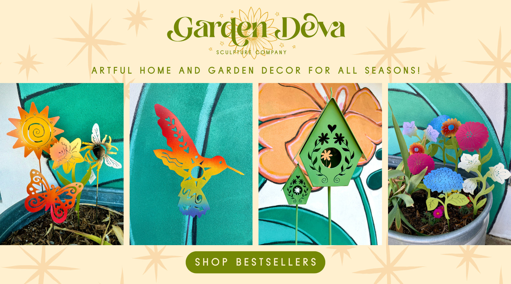 Garden Deva - Custom Metal Art for Home and Garden