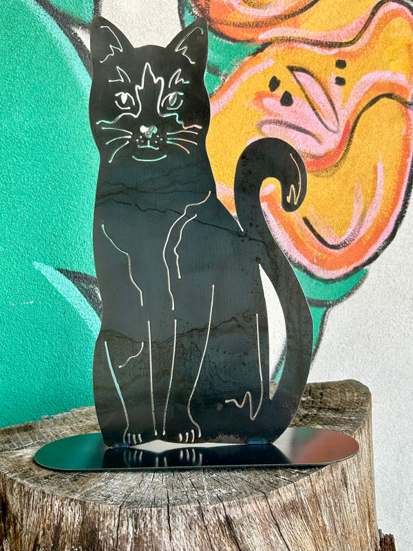 Tuxedo Cat - Garden Deva