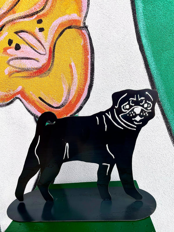 Pug Dog - Garden Deva