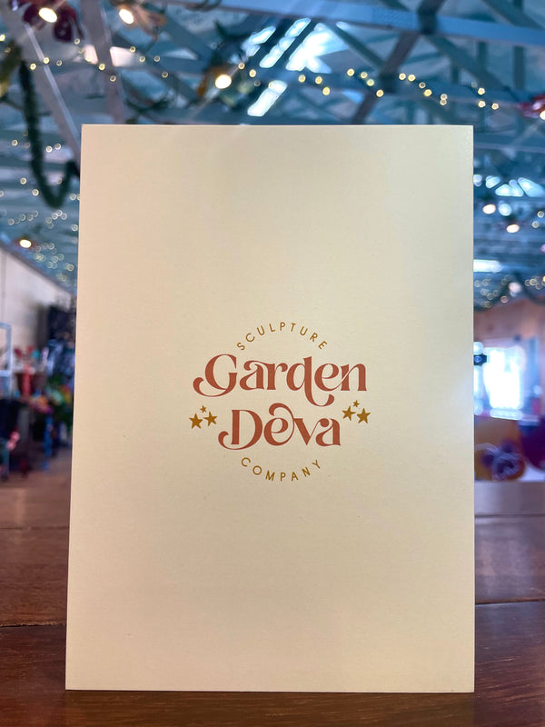 Leon Russell Greeting Card - Garden Deva